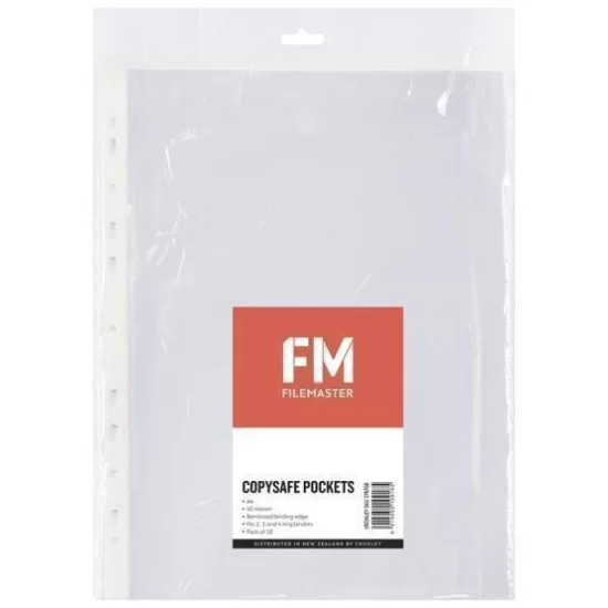 FM POCKET COPYSAFE A4 HANGSELL 10 PACK