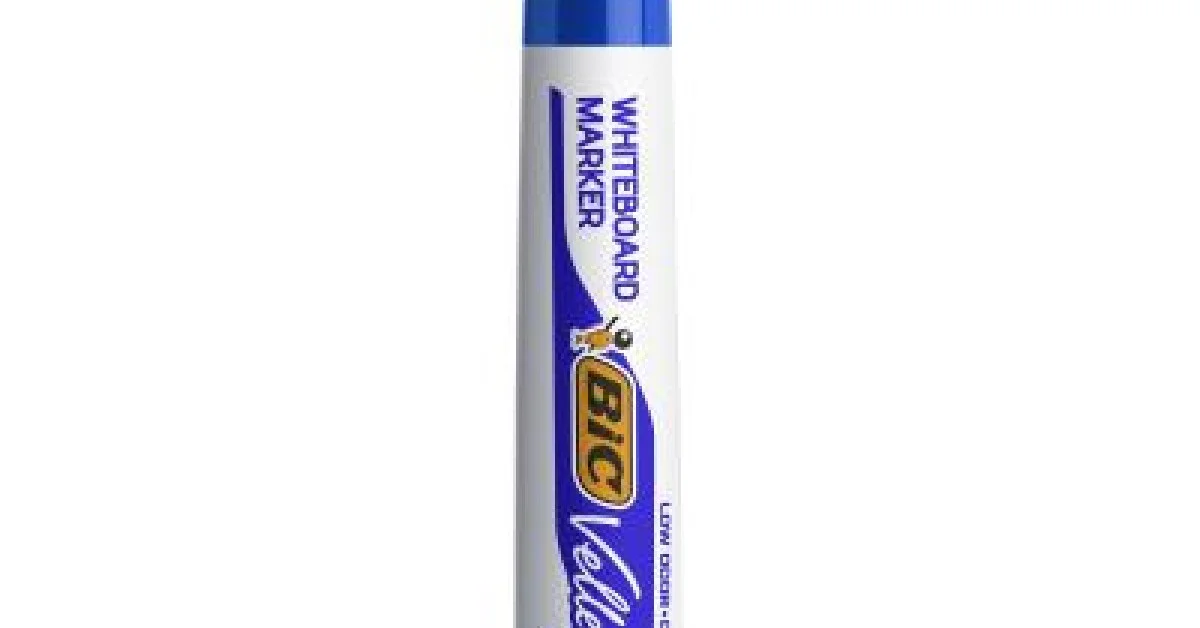 BIC VELLEDA WHITEBOARD TANK CHISEL BLUE