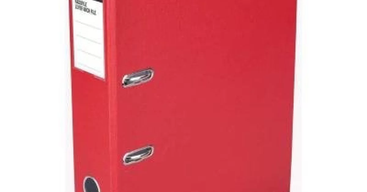 FM Binder Radofile Red Foolscap Lever Arch